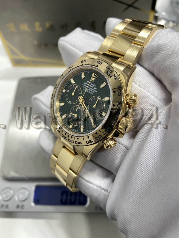 CNC 1:1 ROLEX 116508 High-end customization refit diamond BK;Diw;Mad ...