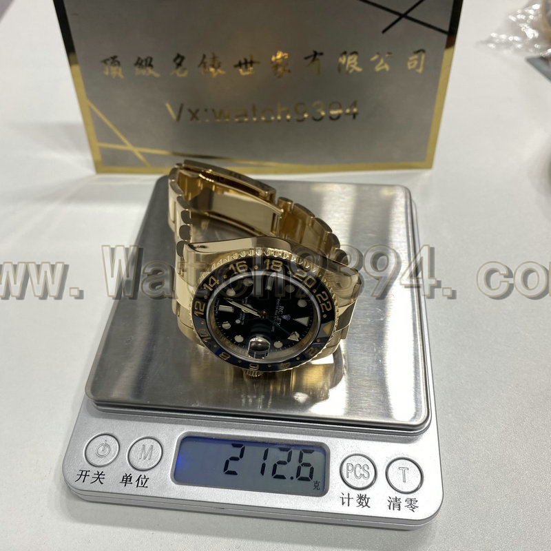 CNC 1:1 ROLEX 116718LN High-end customization refit diamond BK;Diw;Mad ...