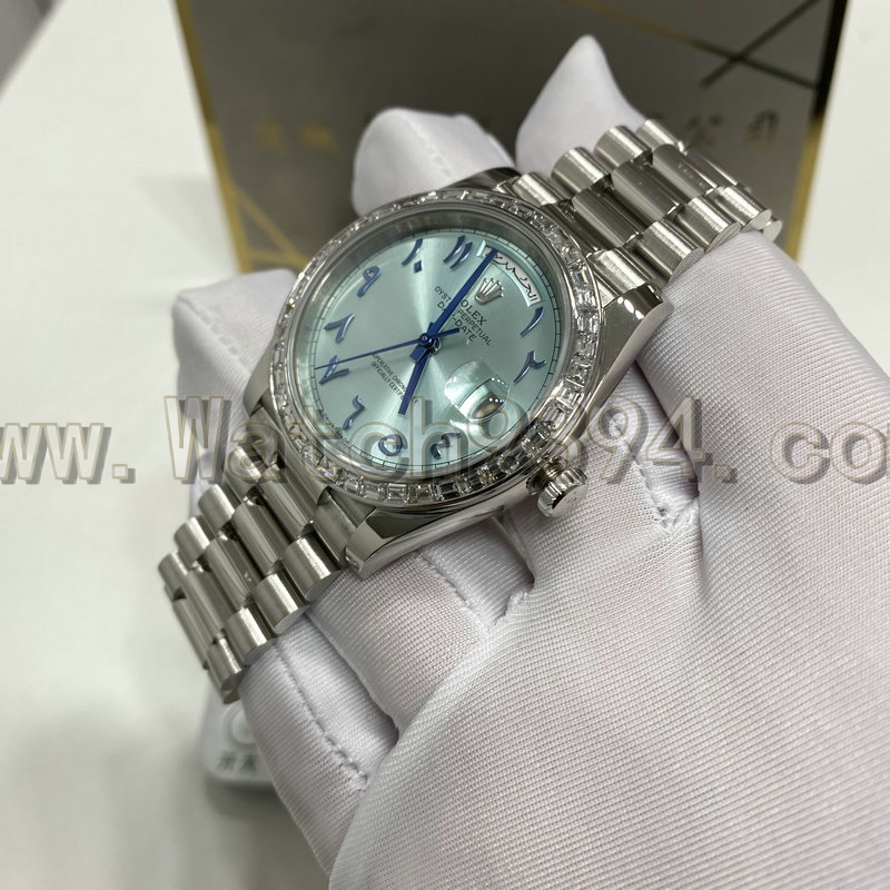 CNC 1:1 ROLEX 228396TBR-0016 High-end customization refit diamond BK ...