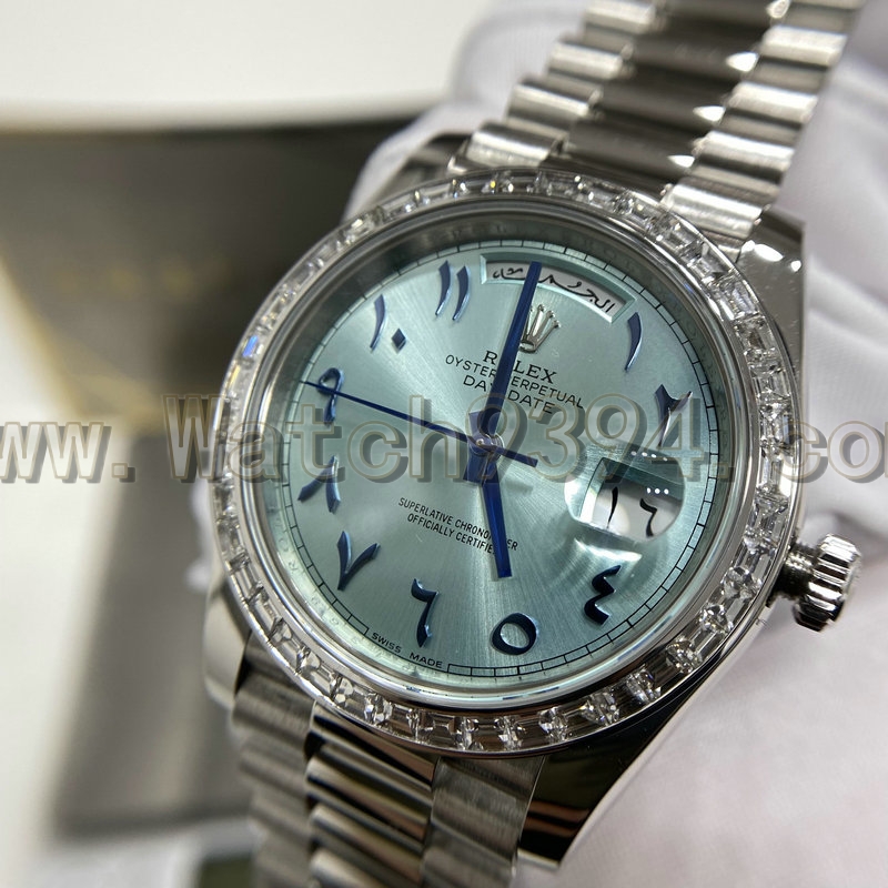 CNC 1:1 ROLEX 228396TBR-0016 High-end customization refit diamond BK ...