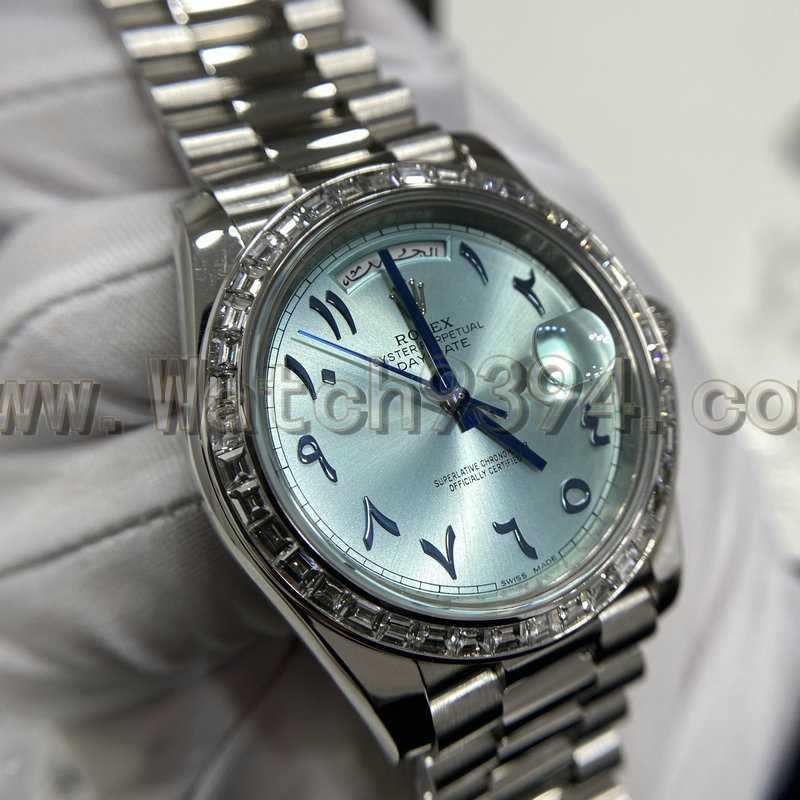 CNC 1:1 ROLEX 228396TBR-0016 High-end customization refit diamond BK ...