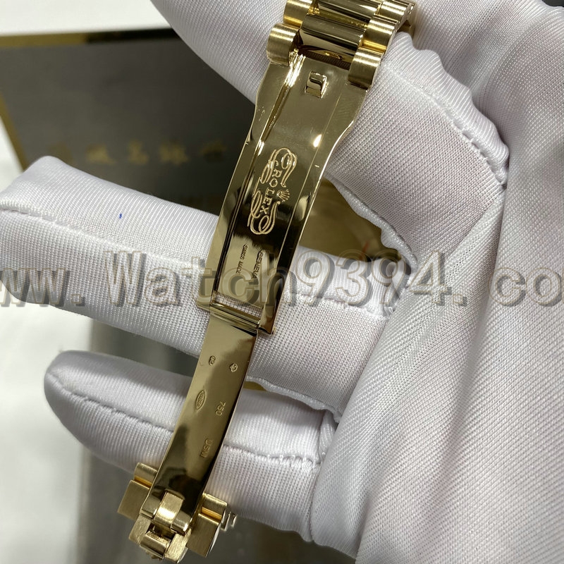 CNC 1:1 ROLEX 128238 High-end customization refit diamond BK;Diw;Mad ...