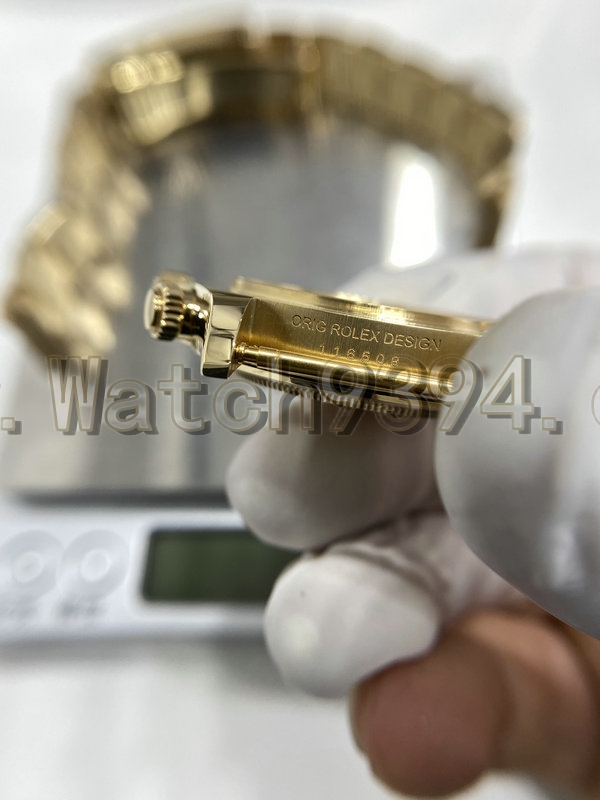 CNC 1:1 ROLEX 116508 CASE High-end customization refit diamond BK;Diw ...