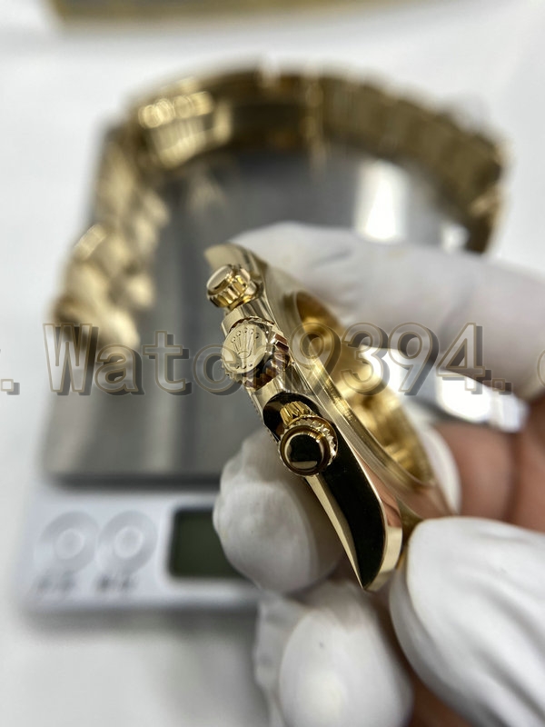 CNC 1:1 ROLEX 116508 CASE High-end customization refit diamond BK;Diw ...